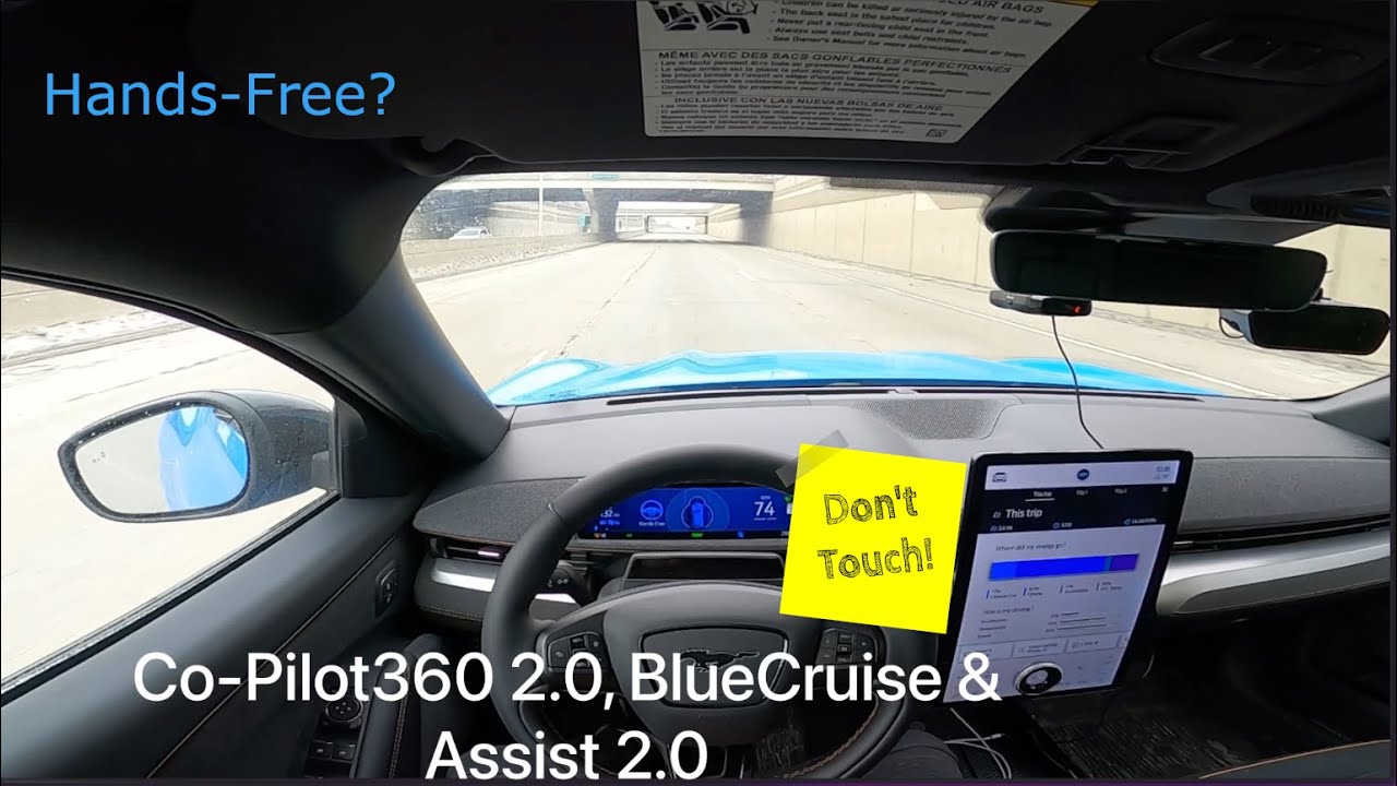 Ford Mustang Mach-E - BlueCruise & Co-Pilot 360 - What's it really like ...