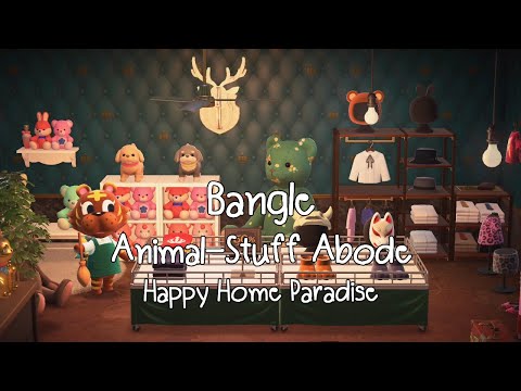 [ACNH] Happy Home Paradise | Bangle's Home | Animal-Stuff Abode | Speed ...