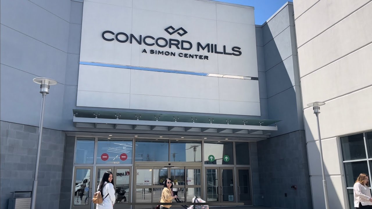 Concord mills walking tour || shopping mall - YouTube