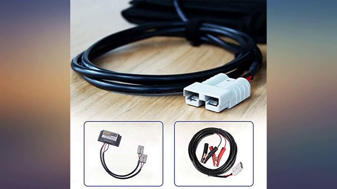 MEGSUN 200W 12V Foldable Solar Panel Kit Monocrystalline Solar Panel ...