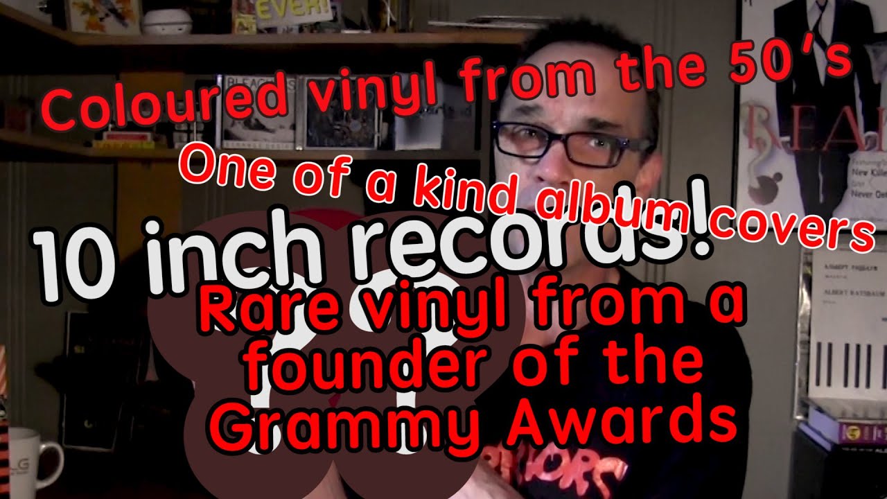 Art Of The Album Cover Episode 12: Red Vinyl 10 inch records and 50's ...
