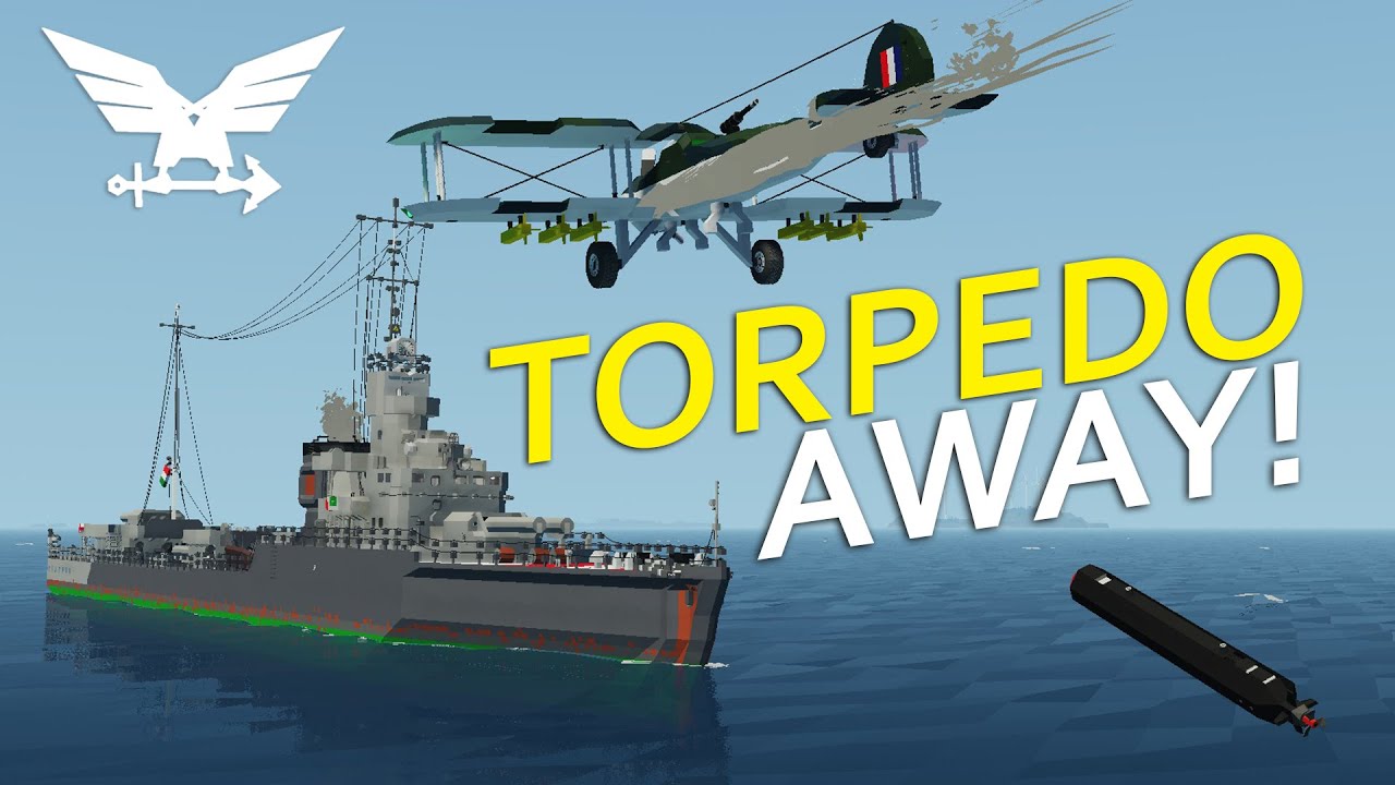 Italian Warship Torpedoed! - Stormworks Gameplay - YouTube