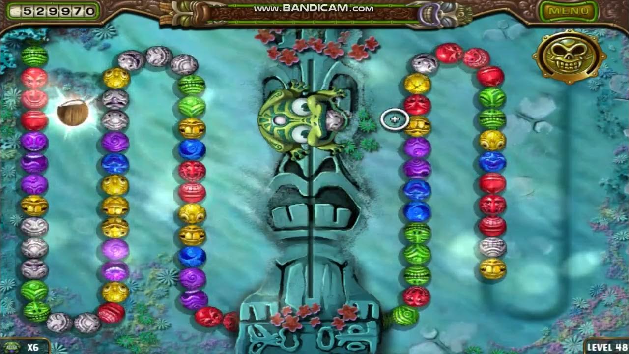 Retro Game Zumas Revenge Level 47 - 49 - YouTube