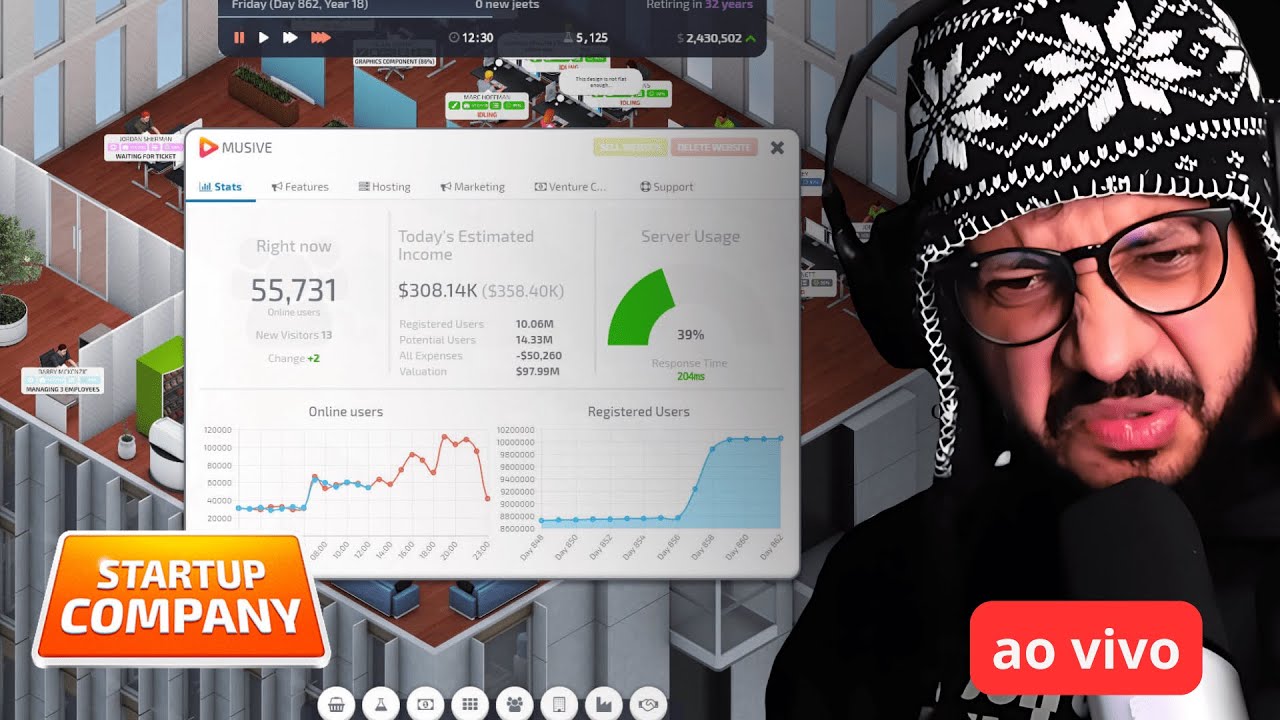 🚨 JOGANDO: STARTUP COMPANY + WEB HOST SIMULATOR - YouTube