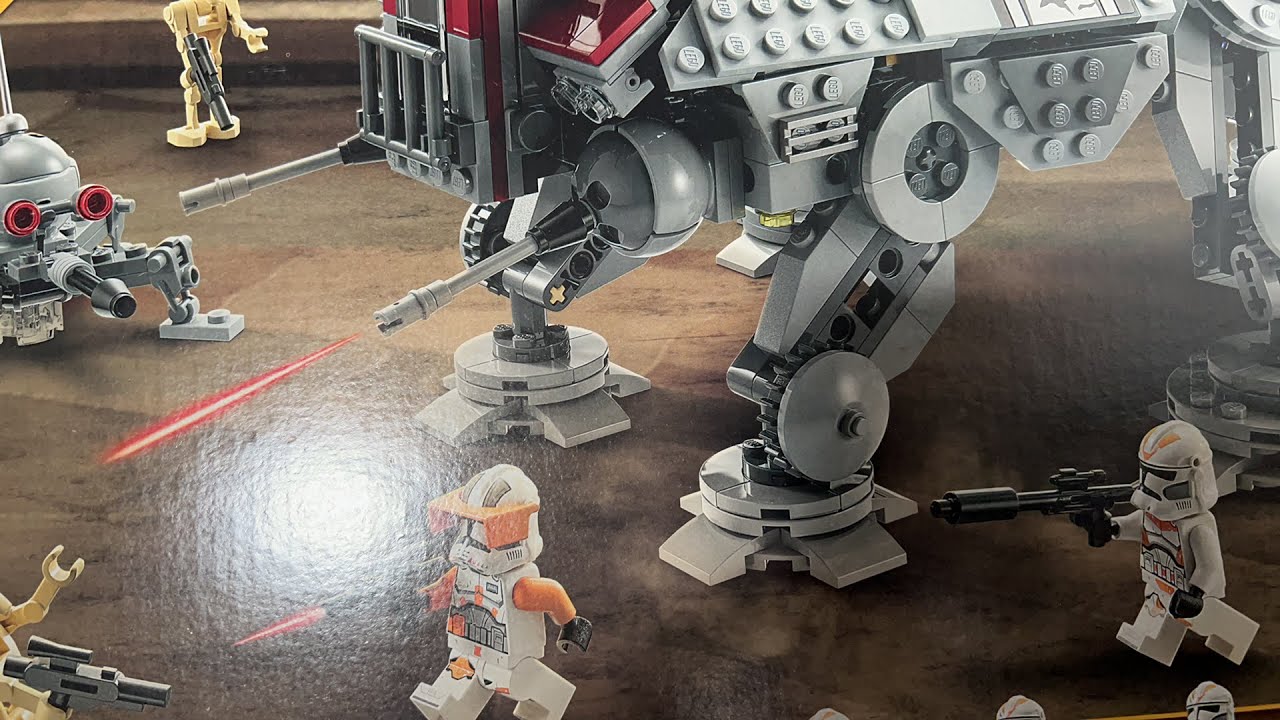 Building the new Lego At-Te live (part 1) - YouTube