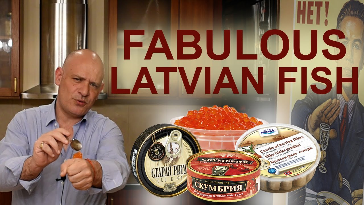 Tasting Soviet Fish Products from Latvia 🇱🇻 - YouTube