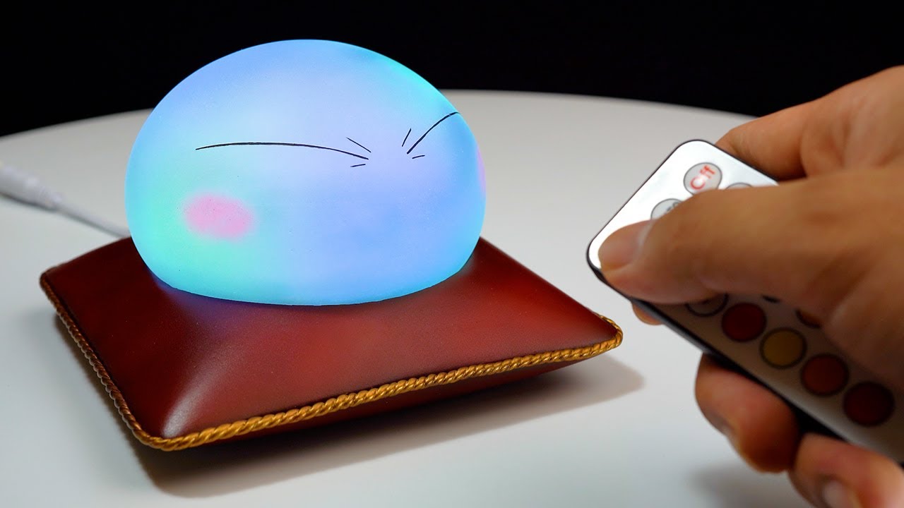 슬라임 무드등 피규어를 만들어봤습니다 / Making slime Mood Lamp - YouTube