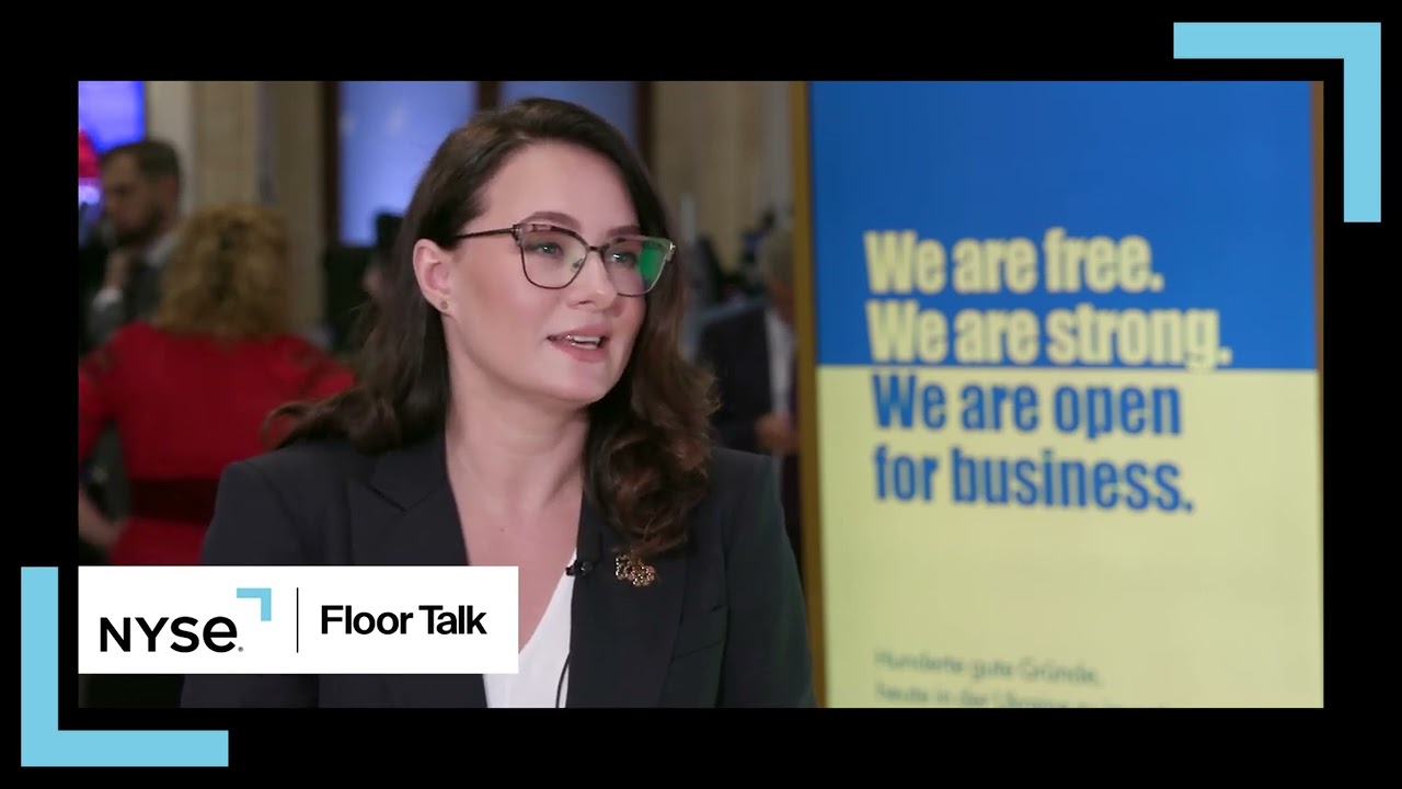 NYSE Floor Talk: Yulia Svyrydenko, Ukraine’s First Deputy Prime ...