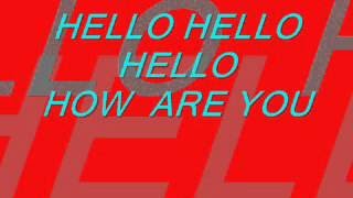 Merhaba (Hello) İngilizce Çocuk Şarkısı - YouTube