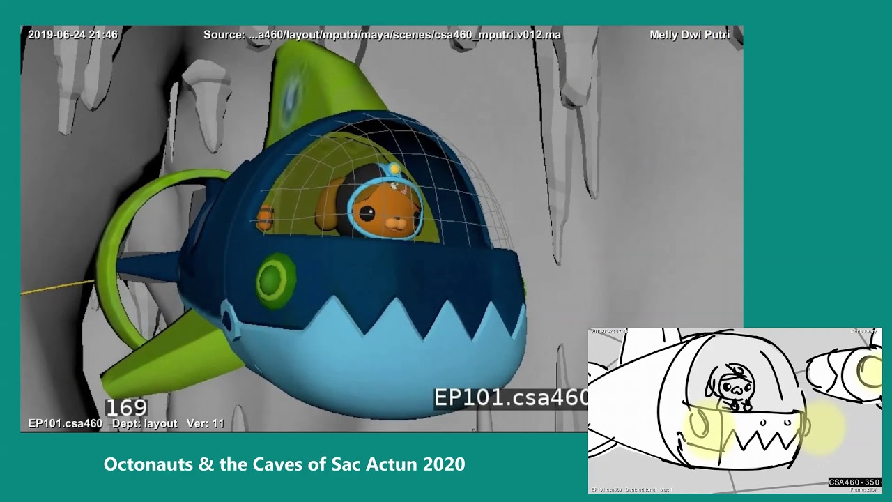 Octonauts Layout Reel 5 | Octonauts & the Caves of Sac Actun | 2020 ...
