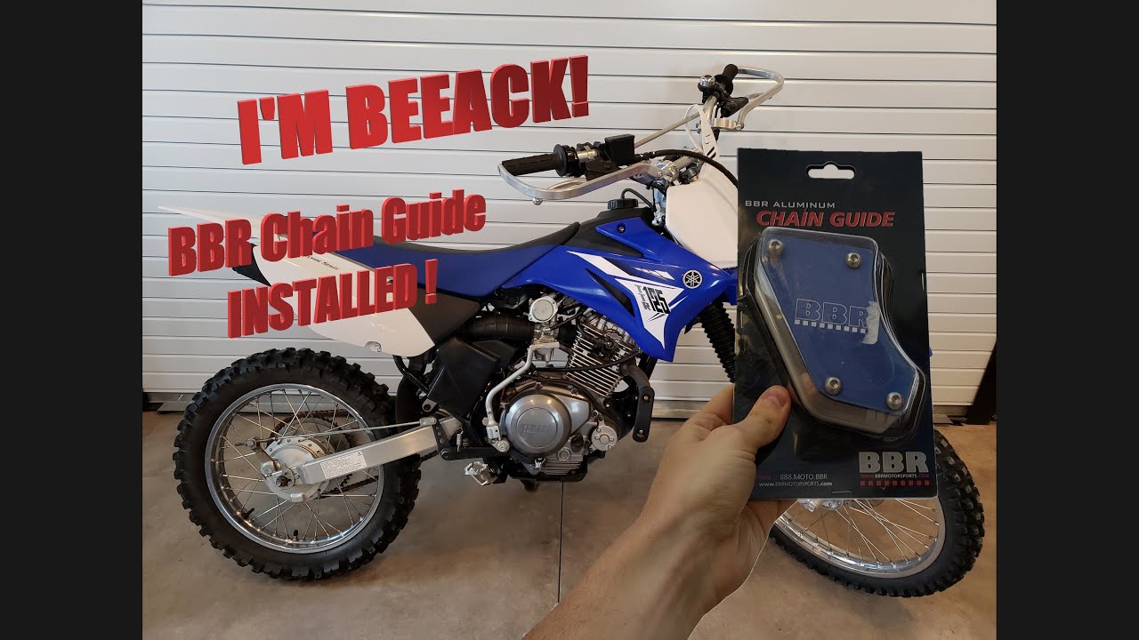 BBR Aluminum Chain Guide Install - YouTube