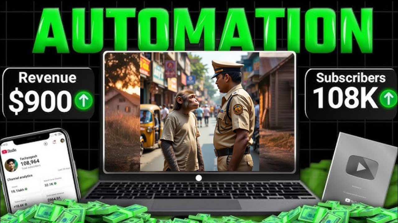 YouTube Automation with Free AI Tools | YouTube Automation Full Course ...
