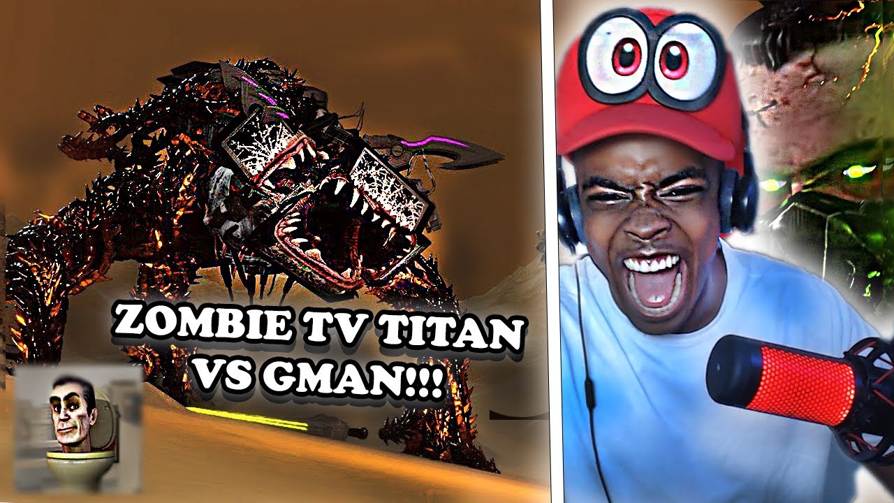 GMAN FIGHTS THE ZOMBIE TV!!! [skibidi toilet zombie universe 33-34 ...