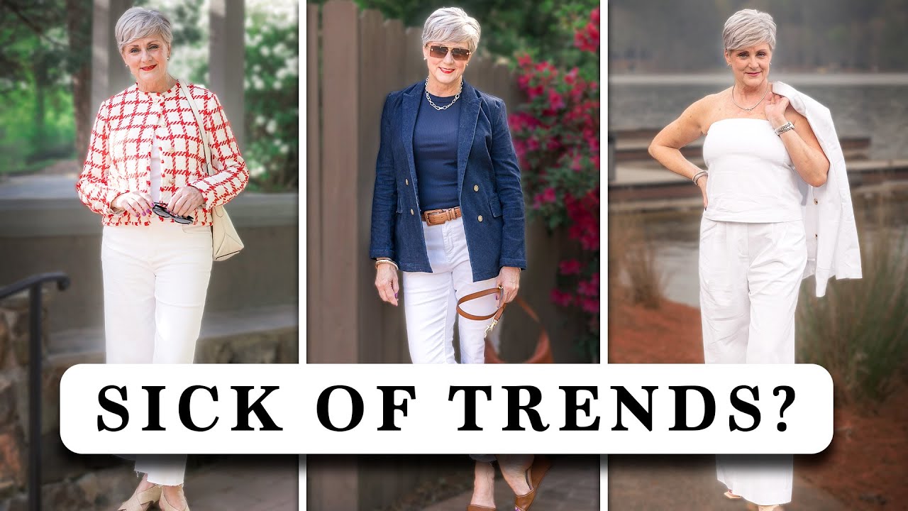 5 Timeless Spring Essentials To Look Chic Over 50 - YouTube