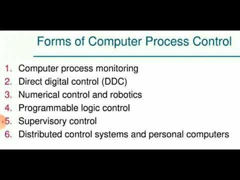 Forms of Computer Process Control - YouTube