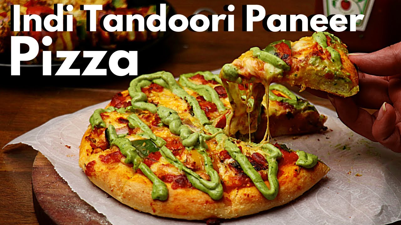 Indi Tandoori Paneer Pizza | Indian Style Pizza Recipe | Tandoori Pizza ...