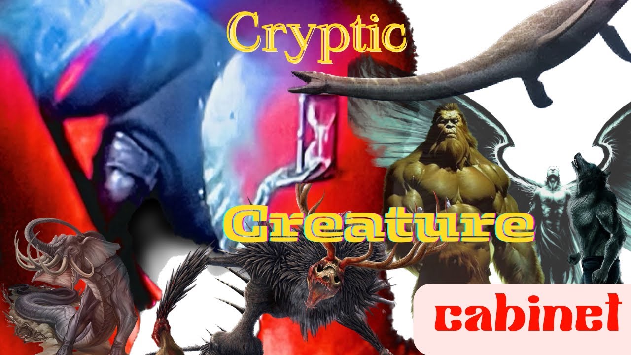 Welcome to the Cryptic Creature Cabinet 🚪👁️" - YouTube