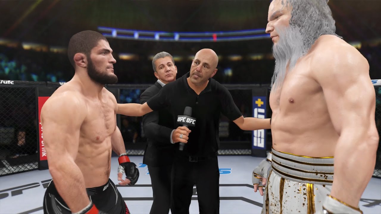 Khabib vs. Zeus The God - EA Sports UFC 4 - Champion Fight 🦅 - YouTube