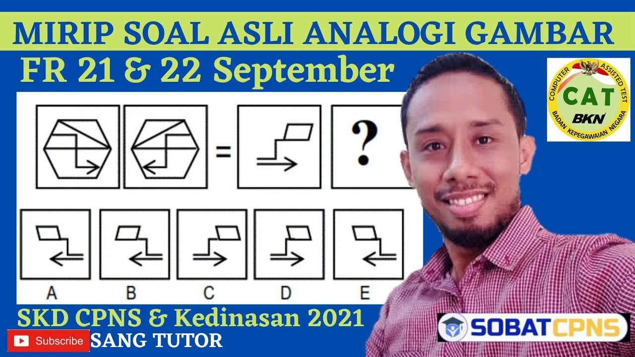 FR SOAL FIGURAL 21 & 22 September | Menentukan Analogi Gambar | Tes ...