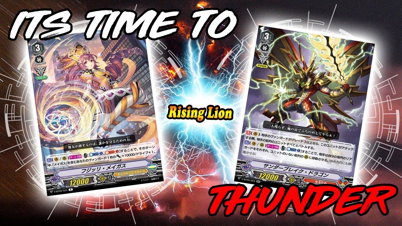 Cardfight Vanguard - THUNDER BREAK HA REGRESADO!!!!! y mas soporte para ...