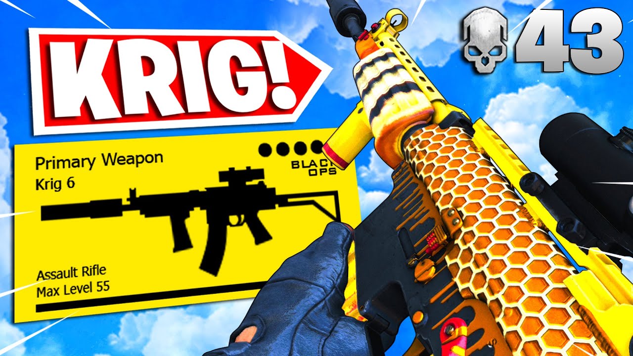 the "NO RECOIL" KRIG 6 CLASS is NOW *META* in WARZONE SEASON 6! (BEST ...