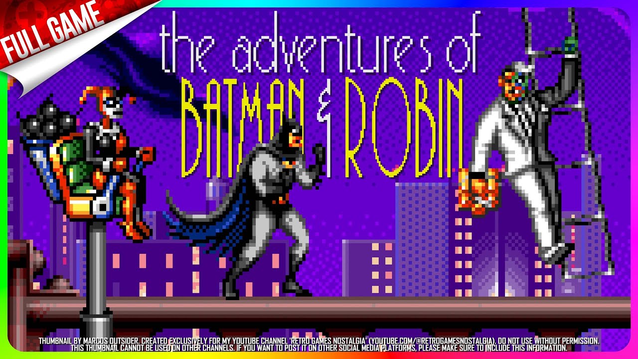 The Adventures of Batman and Robin (Sega Genesis) Longplay | US - YouTube