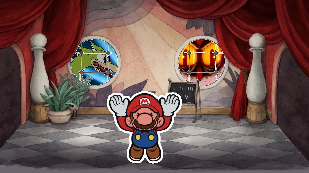 mario in cuphead - YouTube