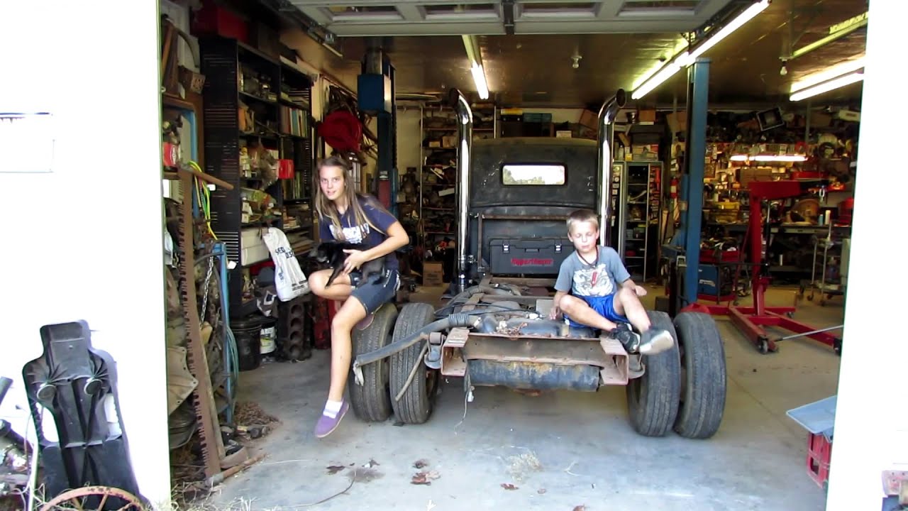 Stacks finished-shop cleaned - YouTube