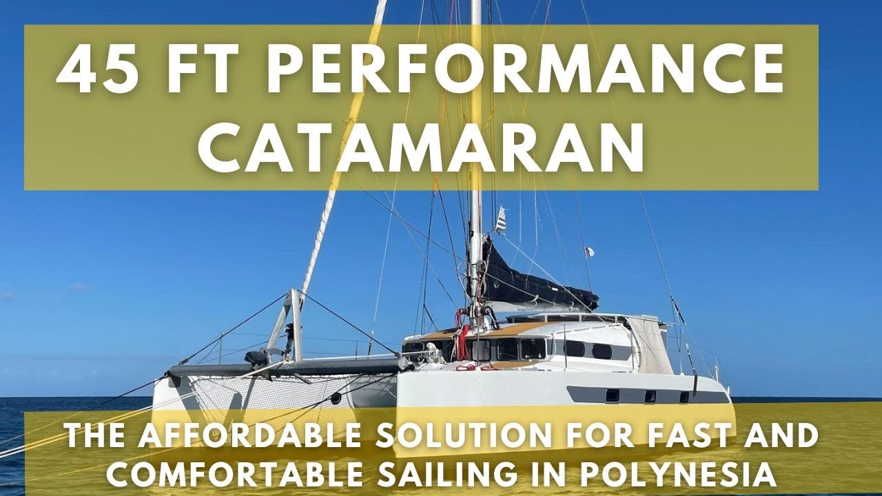 Performance 45 ft Catamaran in excellent condition - Best price ! - YouTube