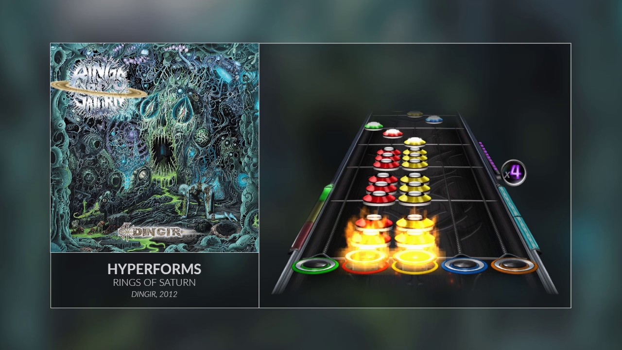 "Hyperforms" by Rings of Saturn - GH3 Custom Song - CTH2 Preview - YouTube