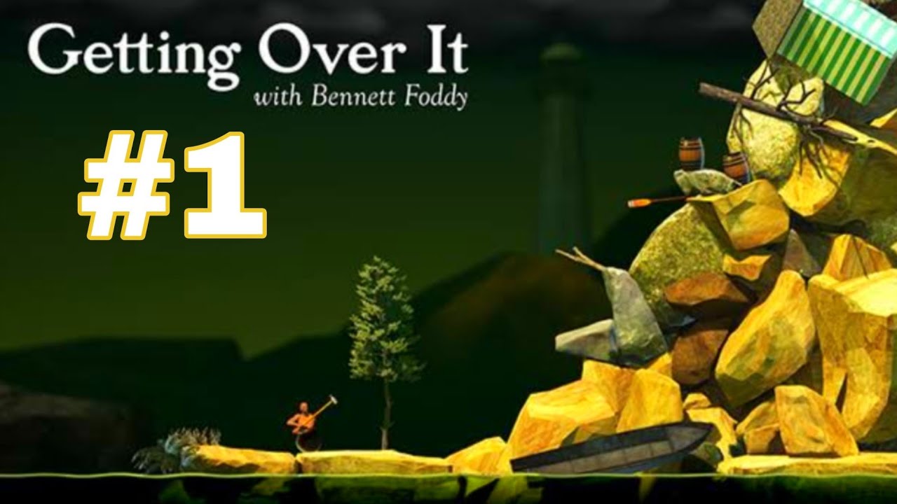 Getting over it #1 (kanalın ilk videosu) tam çıldırmalık oyun.😩 - YouTube