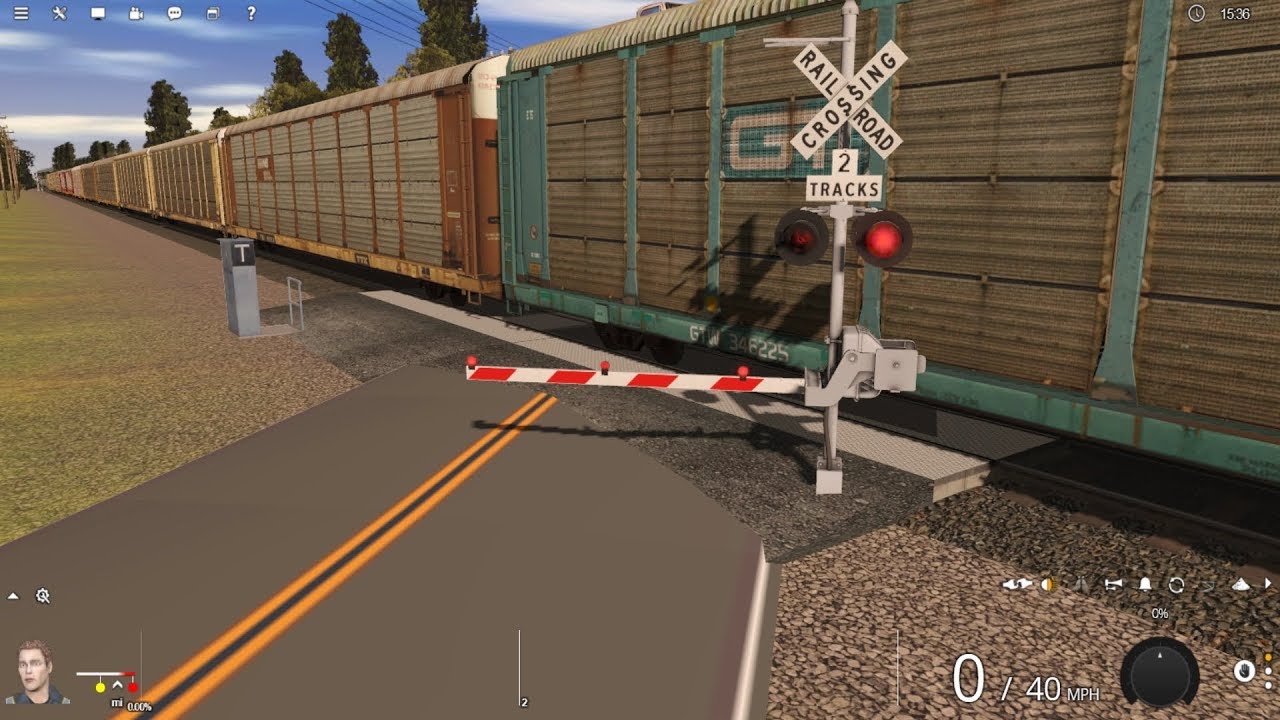 Testing Some Payware TRC Railroad Crossings From Reggies Trainz On My ...