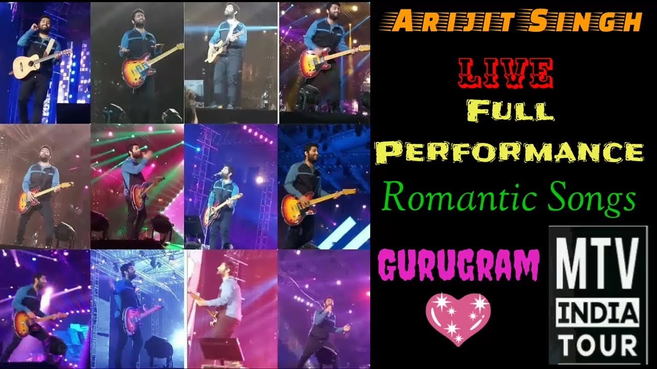 Arijit Singh Live | MTV India Tour 2018 | Gurugram | Gurgaon | Arijit ...