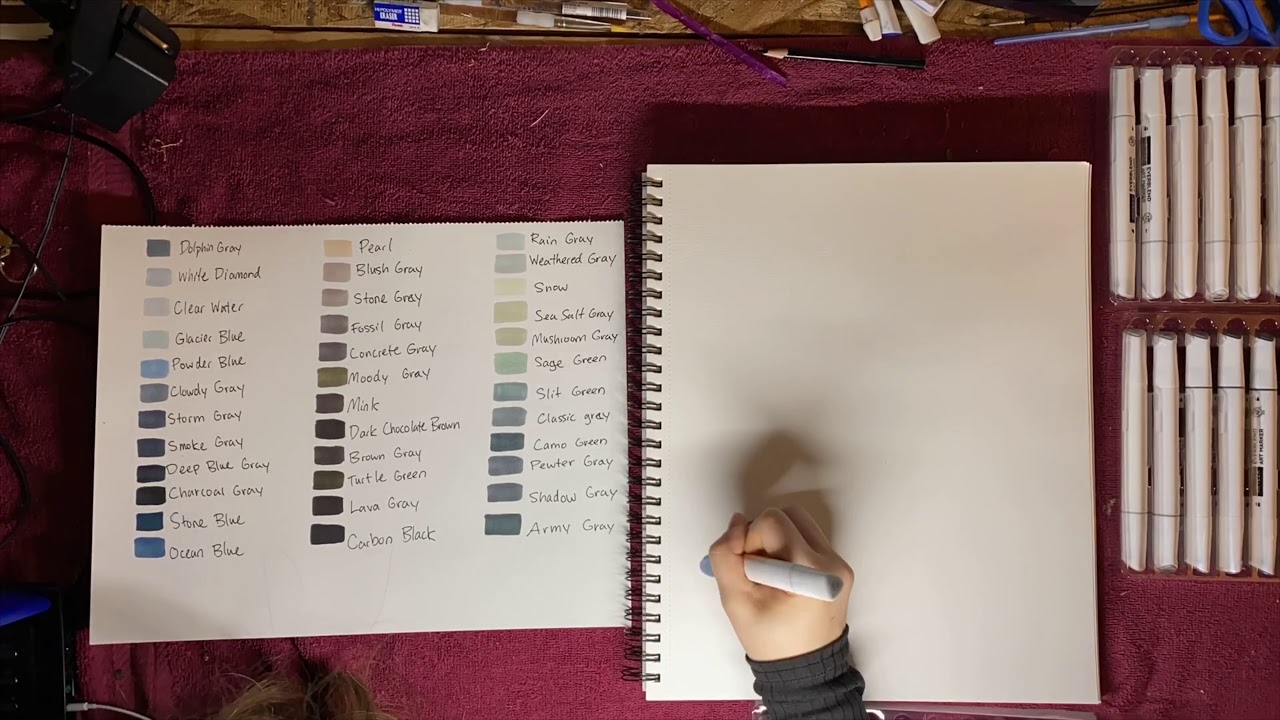 Arteza Everblend Art Markers: Grey Tones [Review by Leeleedrawings ...