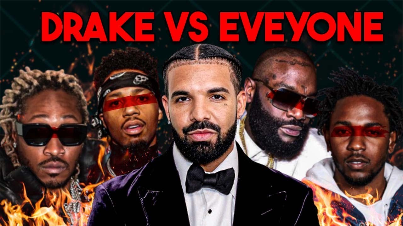 Drake VS Every Other Rapper !! DISS BEEF - YouTube