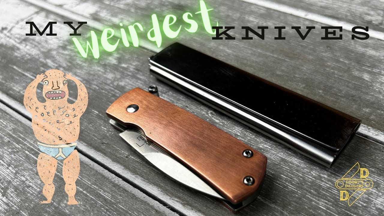 The 9 WEIRDEST Knives in my Collection! - YouTube
