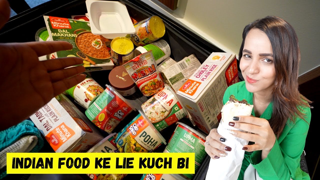 Indian Food Jugaad in Australia (Ready TO eat Food ke Dabbe) - YouTube
