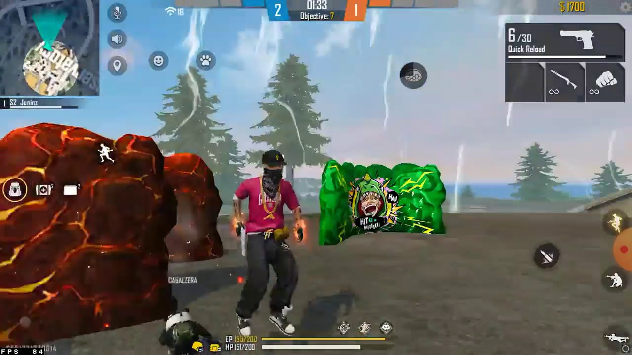 Free fire Arjun King gaming - YouTube