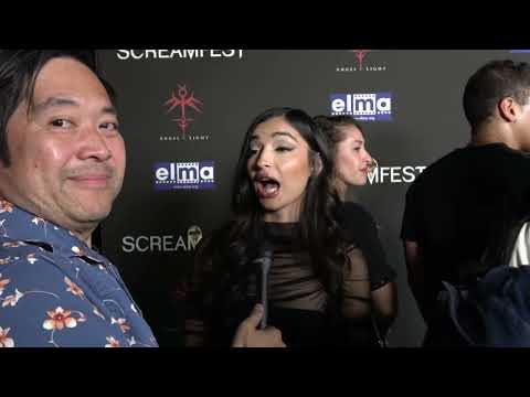 Emily Willis Carpet Interview at Screamfest 2023 for Divinity