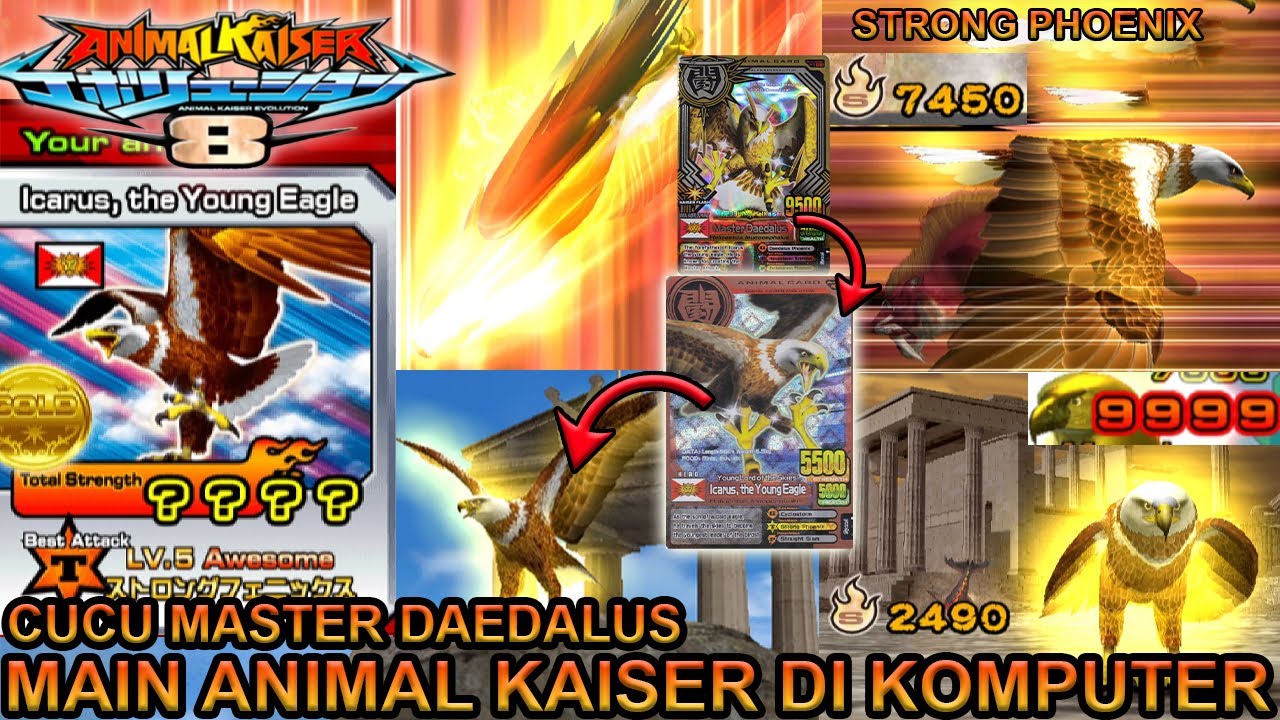 NYOBAIN ICARUS KETURUNAN MASTER DAEDALUS ANIMAL KAISER DI KOMPUTER ...