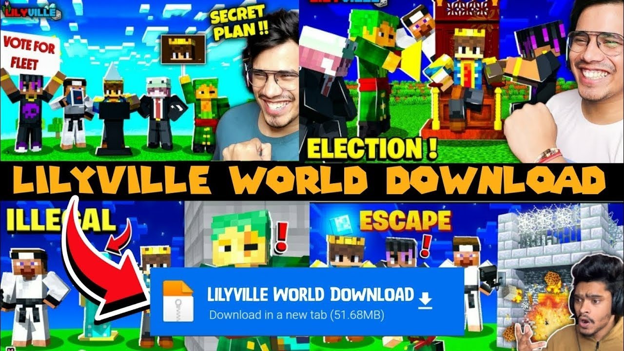 GamerFleet Lilyville Updated World Download Link Java And Mcpe ...