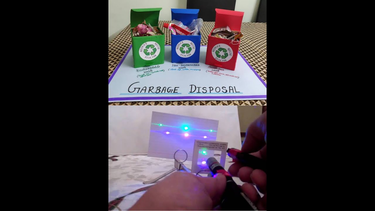Science Experiment I Garbage Classification I Light Travelling Activity ...