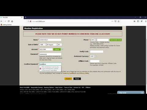 របៀបនៃការបង្កើត Account Zoo666, How to register Zoo666 .Làm thế nào để đăng ký Zoo666 - YouTube