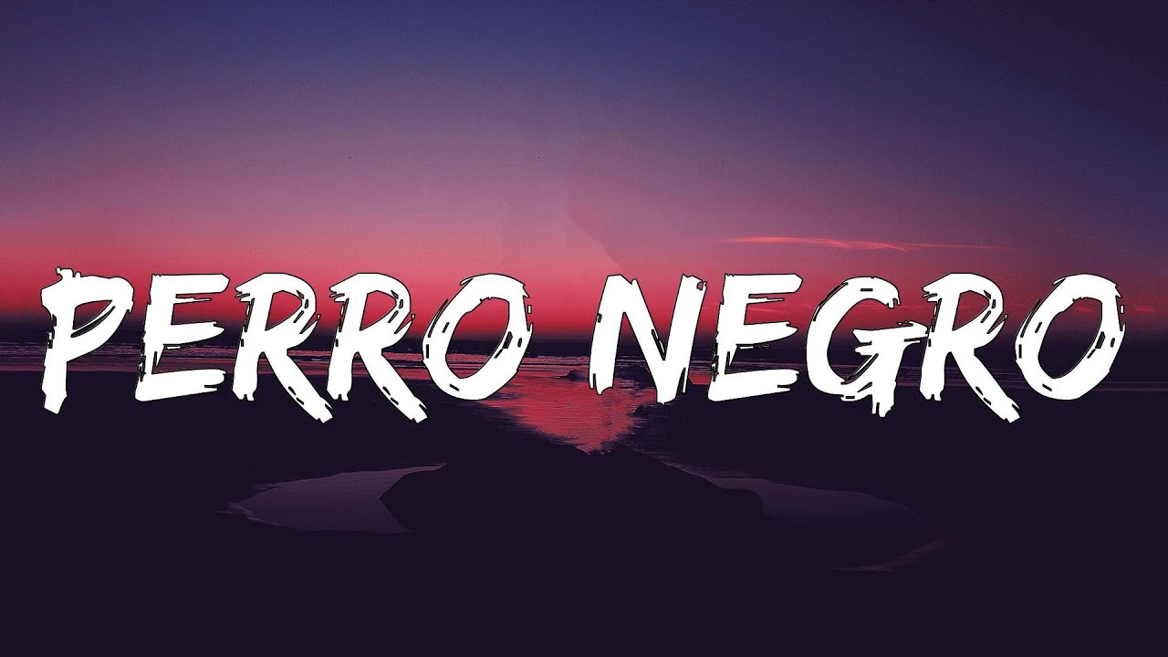PERRO NEGRO - Bad Bunny (Letra/Lyrics) - YouTube