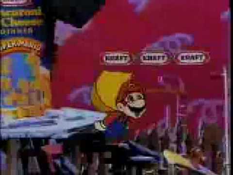 Super Mario Bros. Kraft Macaroni and Cheese USA Commercial - YouTube