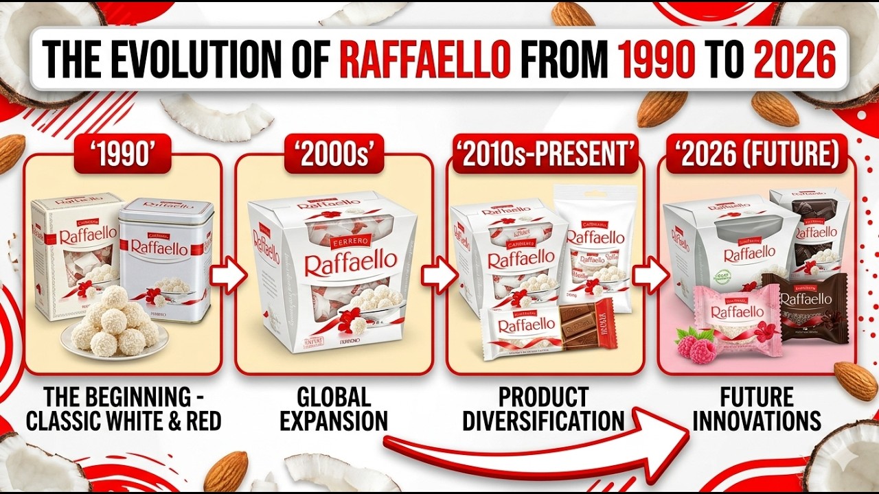 The Evolution of Raffaello From 1990 to 2026 🍢🍥 - YouTube