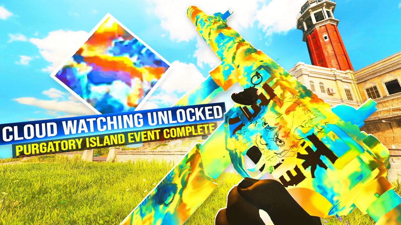 THE NEW CLOUD WATCHING Camo in WARZONE is AMAZING - YouTube