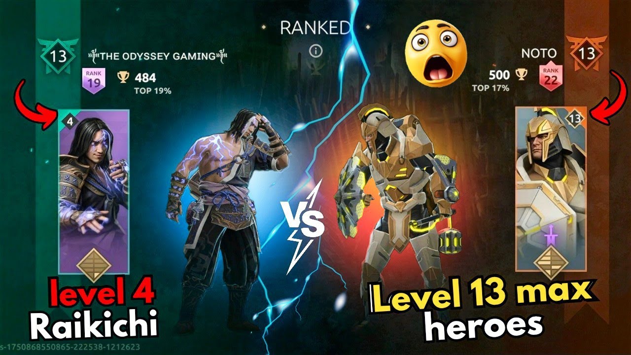 How POWERFUL is LOW LEVEL RAIKICHI ?😵‍💫 level 4 Raikichi vs Max level ...