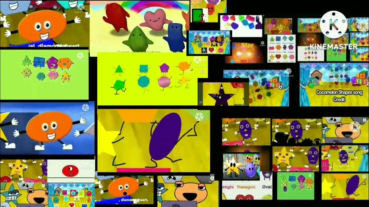 41 shapes song kinemaster - YouTube