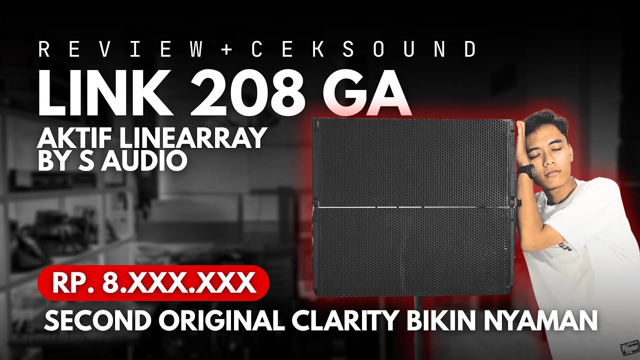 LINE ARRAY 8" DARI S AUDIO SISTEM AKTIF SPEAKER || LINE ARRAY CLARITY😍 ...